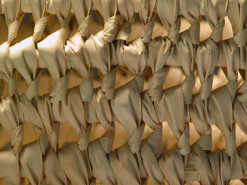 Open Weave with Leather Trim – Medina Mercantile